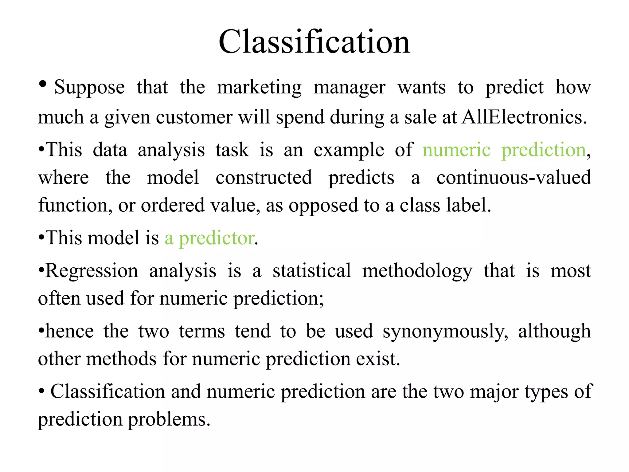 Classification | PPTX | Technology & Computing
