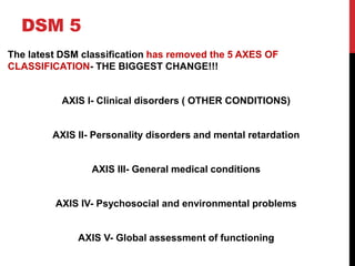 Psychiatric disorders classification.pptx