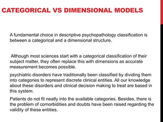 Psychiatric disorders classification.pptx