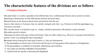 Classification of Pteridophytes _systems | PPTX