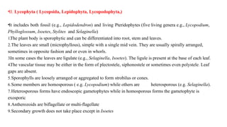 Classification of Pteridophytes _systems | PPTX