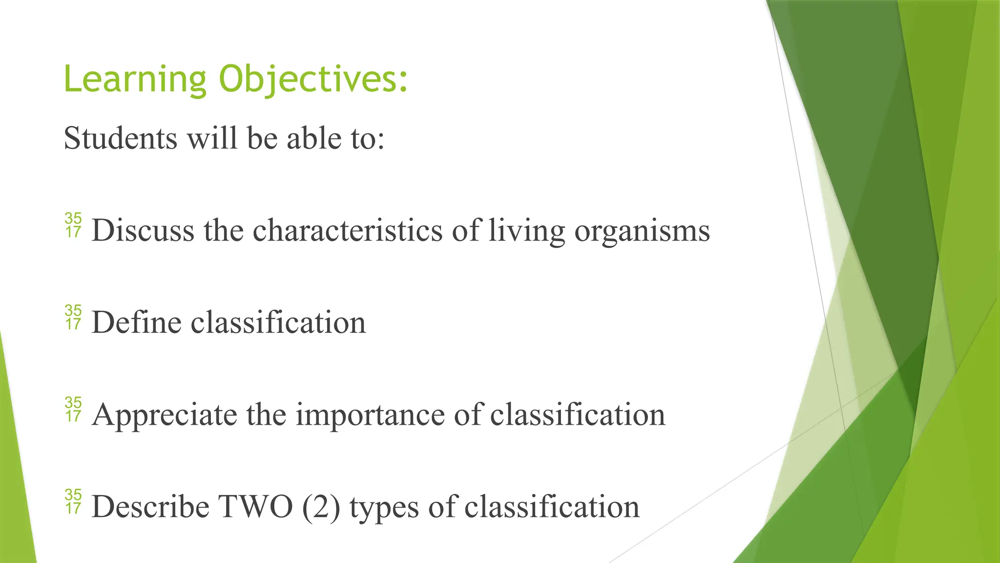Biology Classification of Living Organisms.pptx