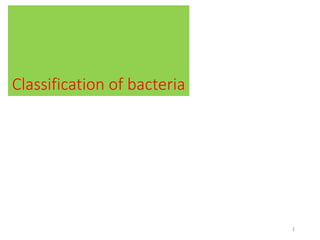 classification.pdf of bacteria various c | PPT