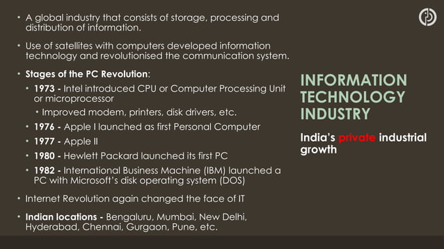 classification of industries in current india | PPT