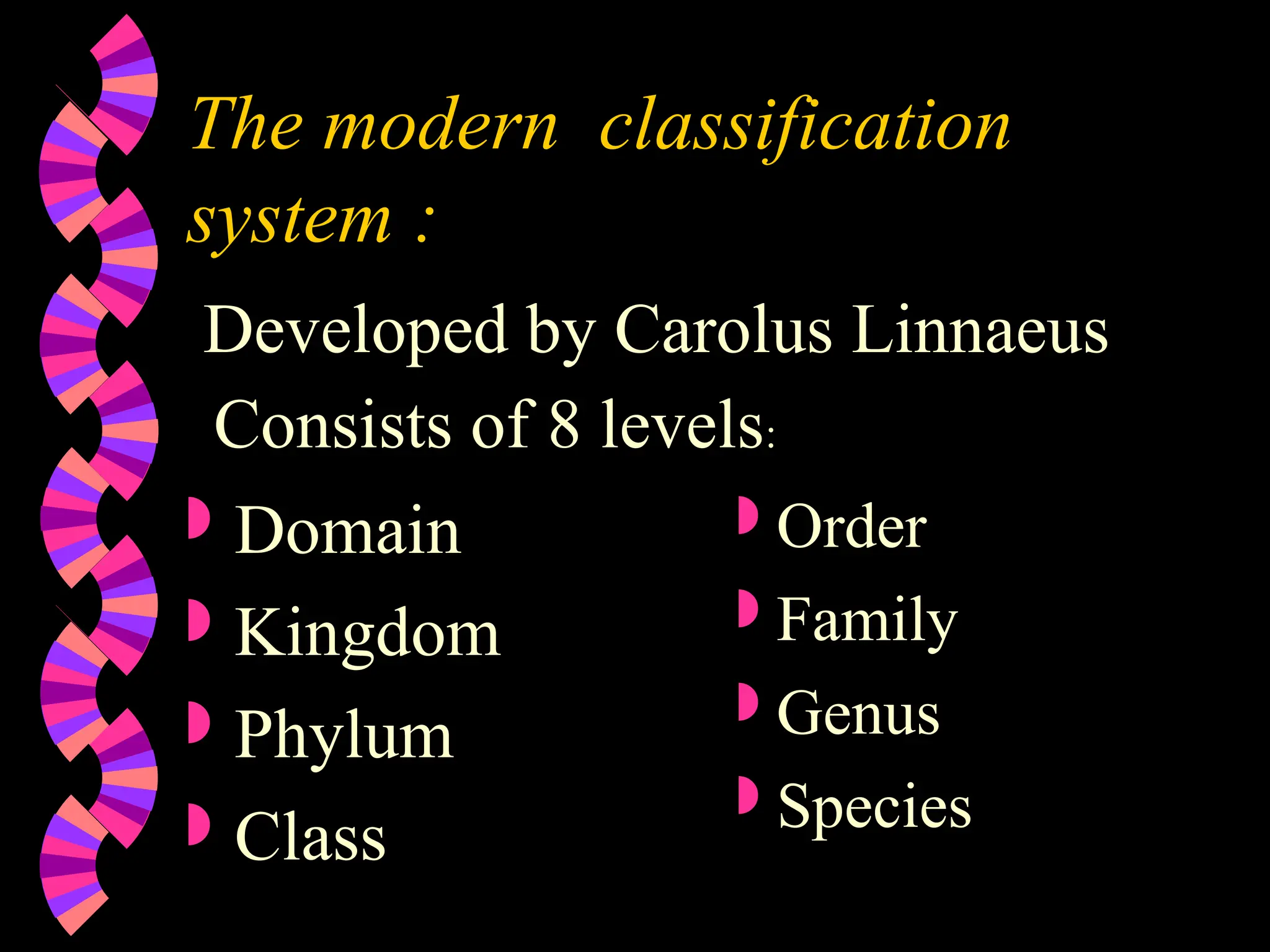 classification.ppt science research task | PPT