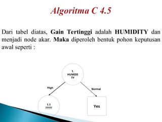 Classification - Algoritma C 4.5hbhh.ppt