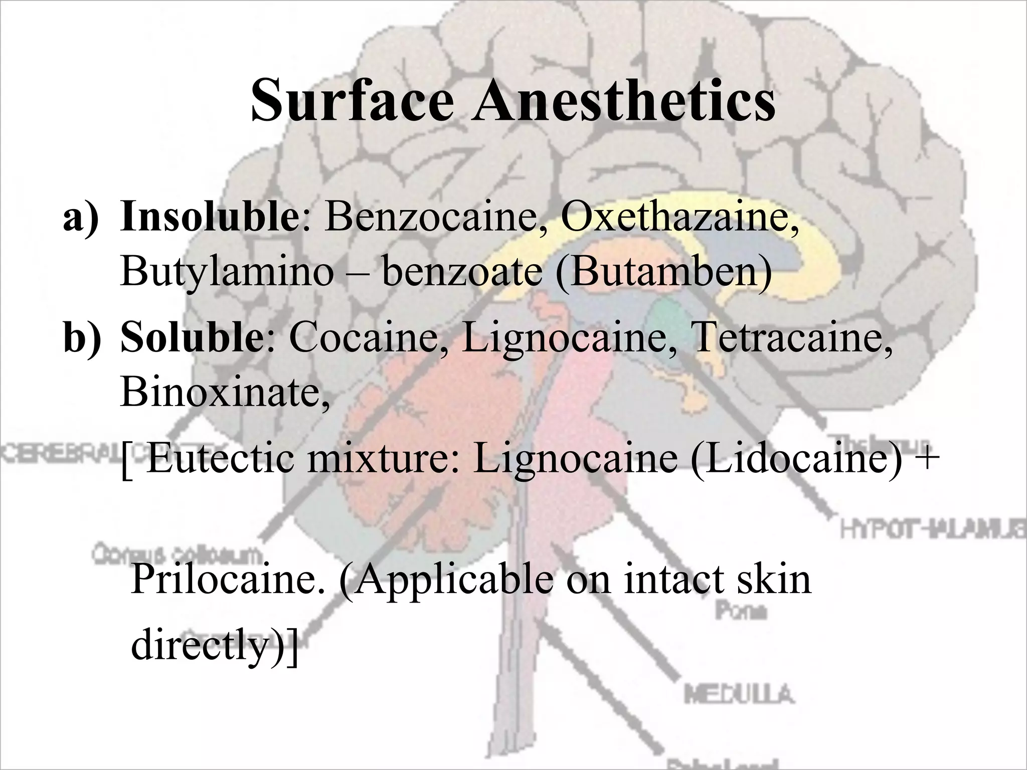 Classification drug act on nervous system | PPT