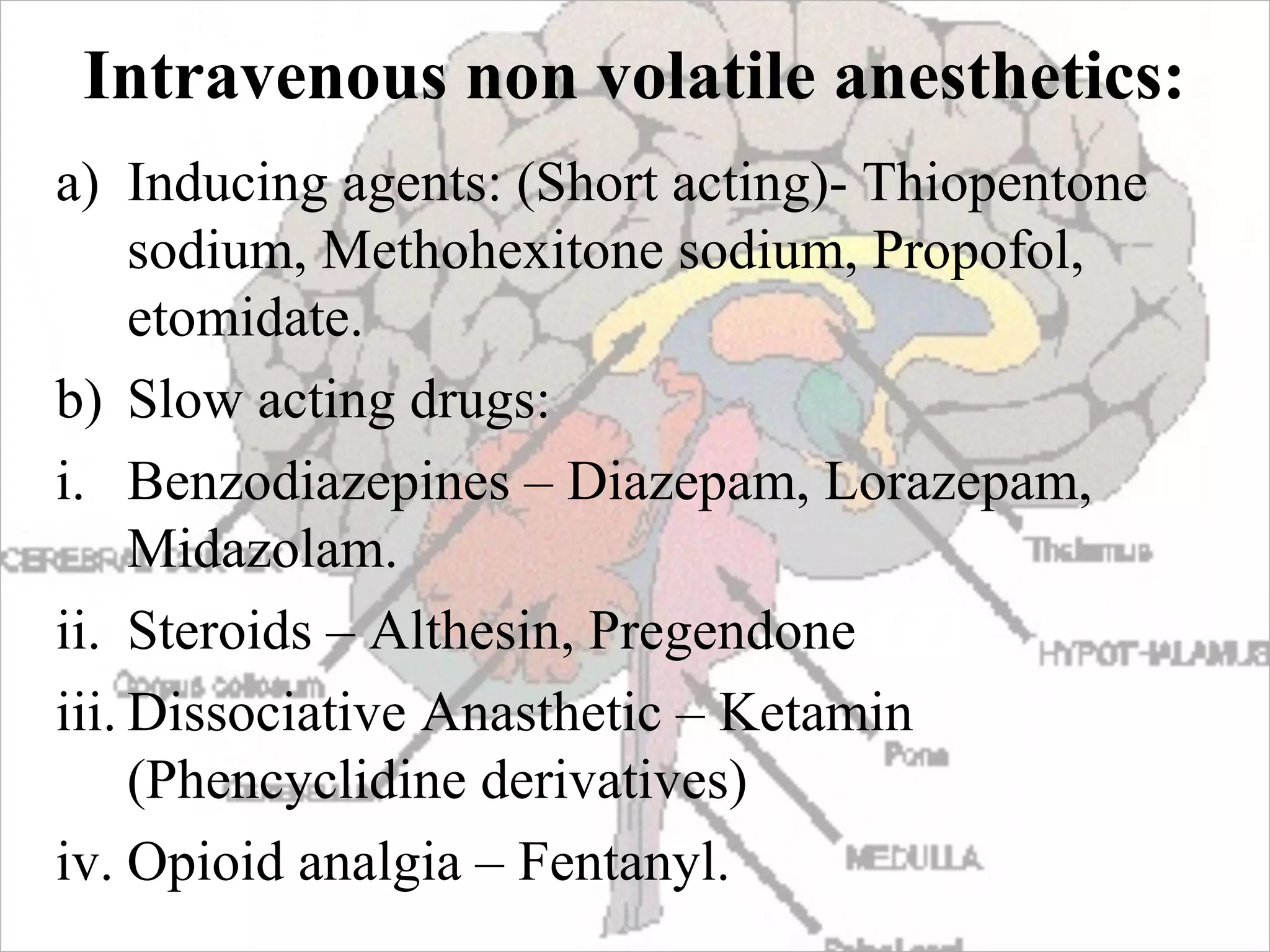 Classification drug act on nervous system | PPT