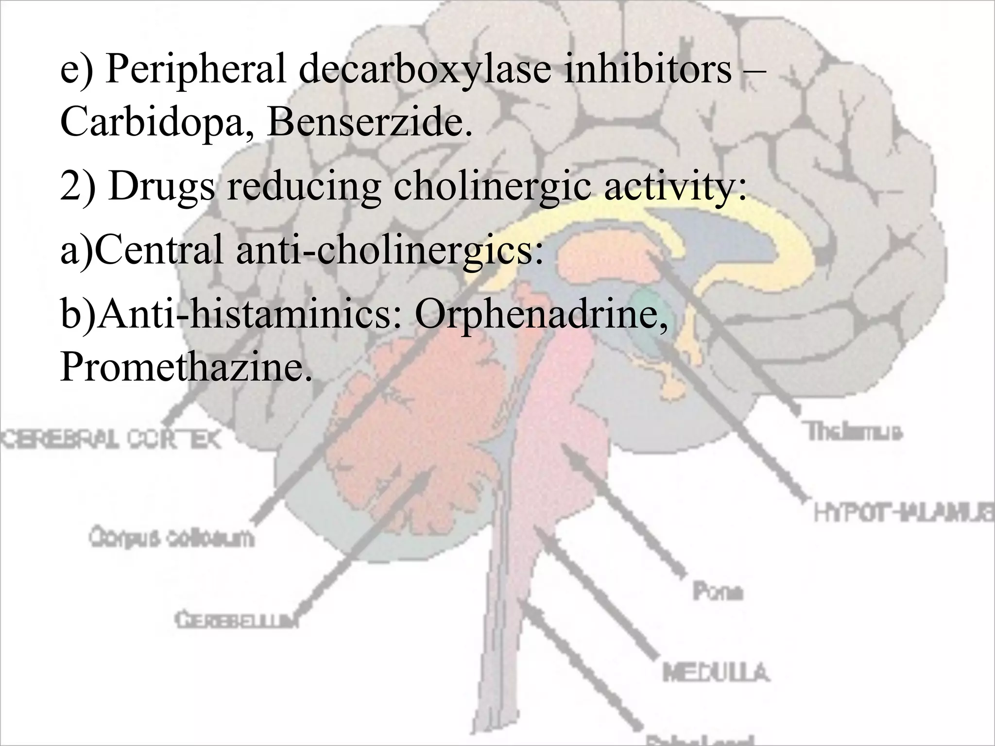 Classification drug act on nervous system | PPT