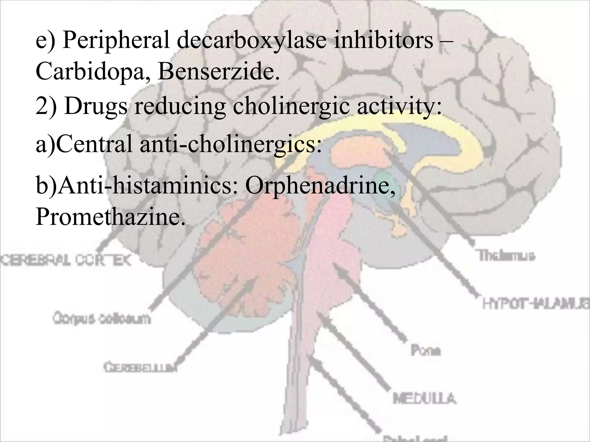 Classification drug acton nervous system | PPTX