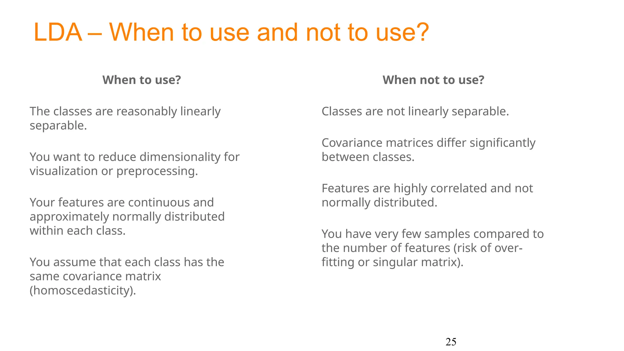 Classification - Linear Models with LDA.pptx