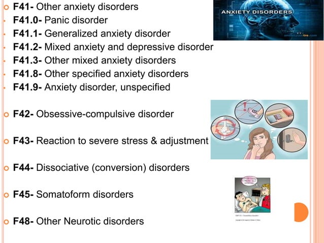 Classification of Mental Disorders | PPTX