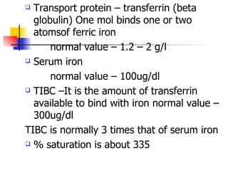 Classification Of Anaemia & Ida | PPT