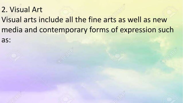 CLASSIFICATION-OF-ARTS.pptx | Modern Art | Fine Art