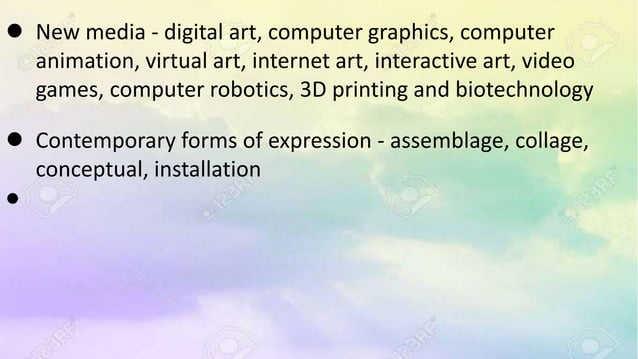 CLASSIFICATION-OF-ARTS.pptx | Modern Art | Fine Art