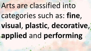 CLASSIFICATION-OF-ARTS.pptx