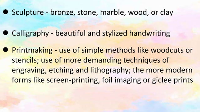 CLASSIFICATION-OF-ARTS.pptx | Modern Art | Fine Art