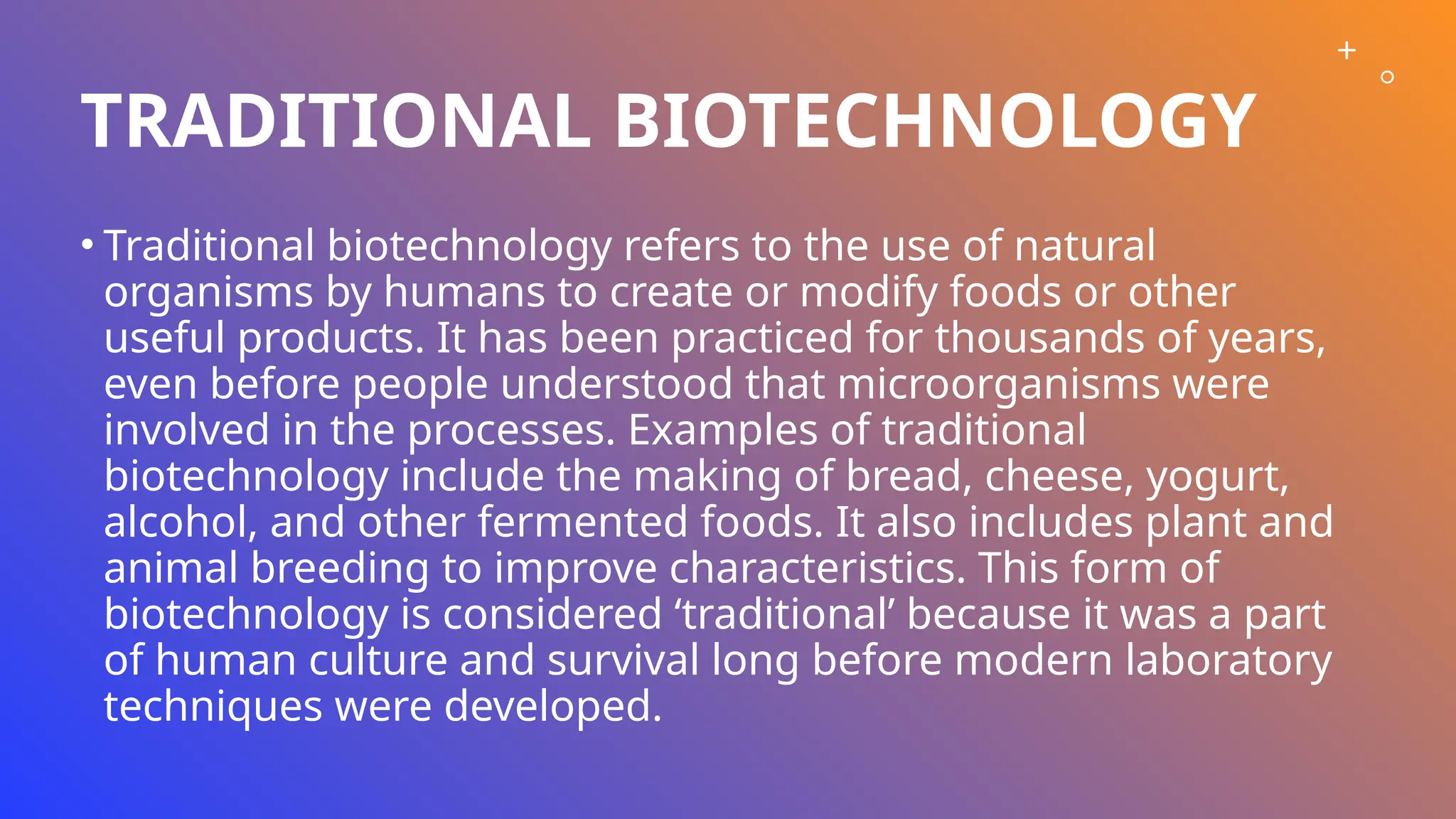 Classification-of-biotechnology sciences | PPTX