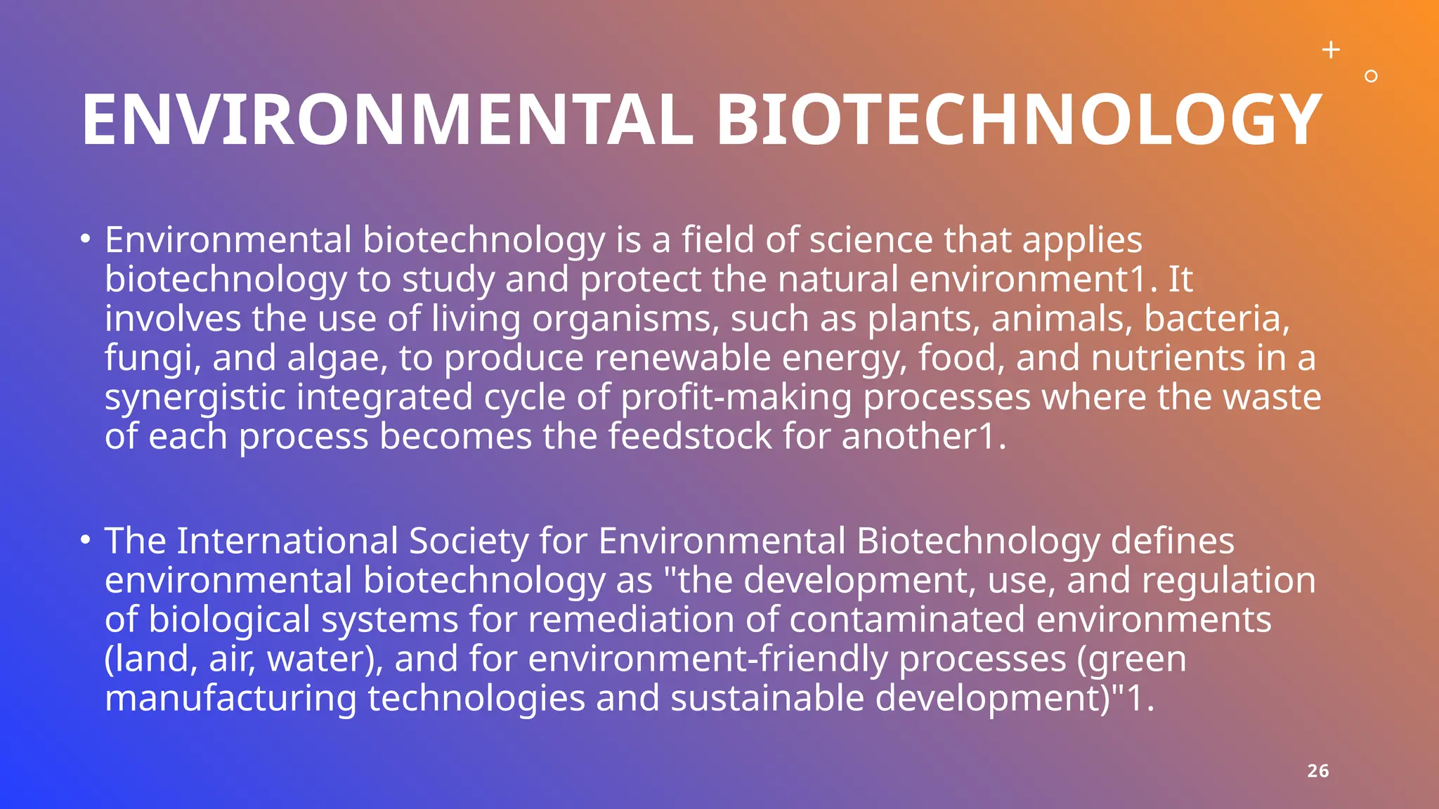 Classification-of-biotechnology sciences | PPTX