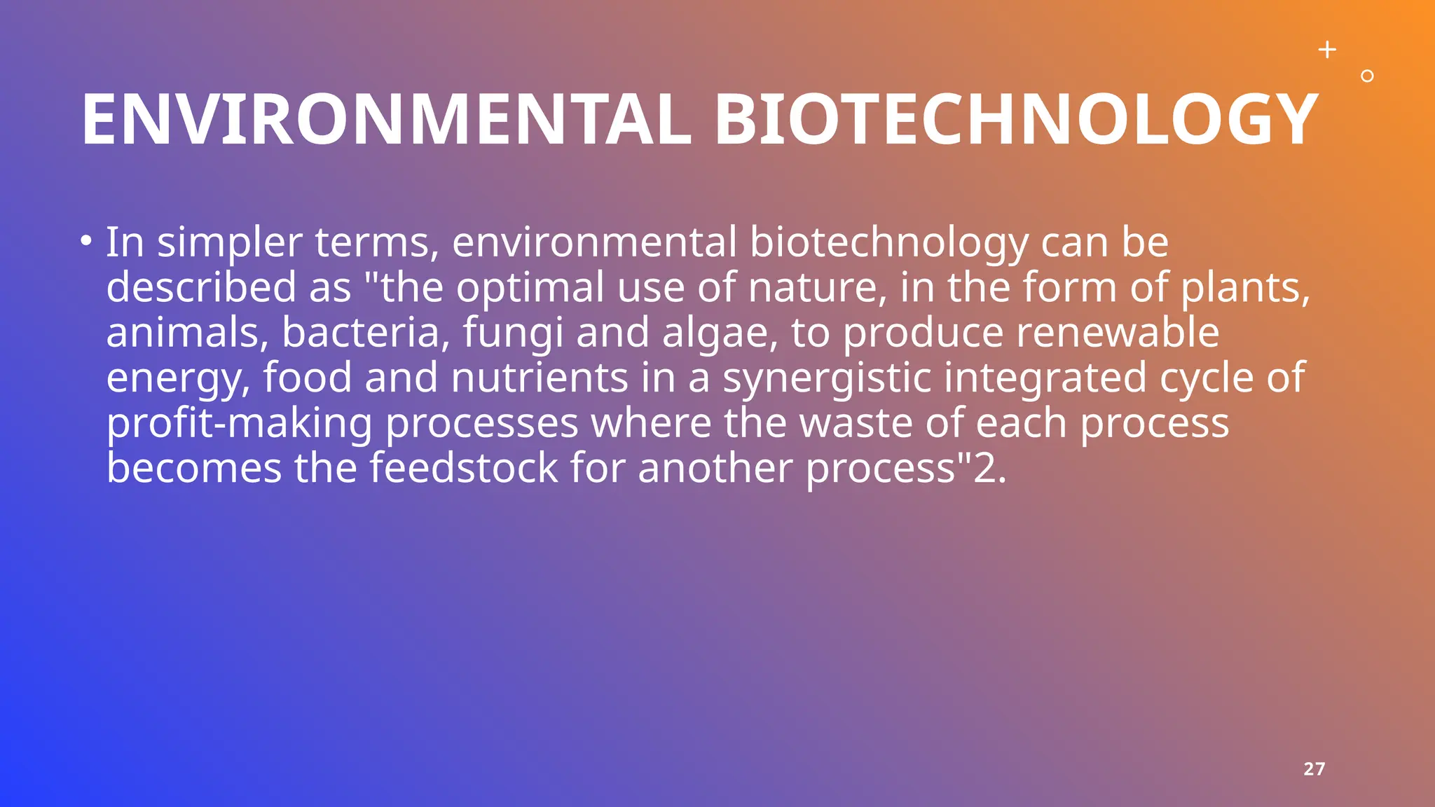 Classification-of-biotechnology sciences | PPTX