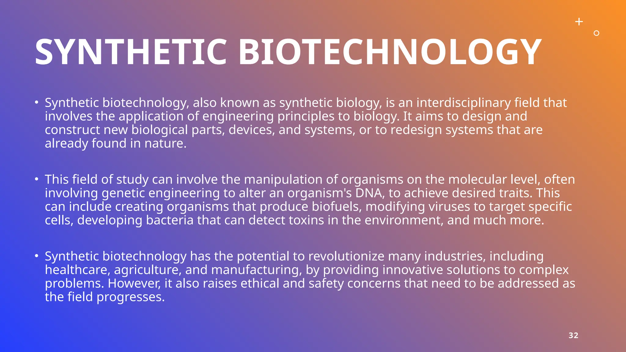 Classification-of-biotechnology sciences | PPTX