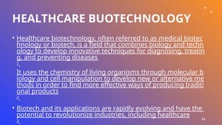 Classification-of-biotechnology sciences | PPTX