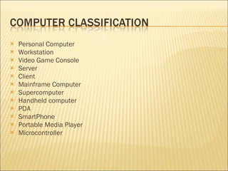 Classification Of Devices | PPT