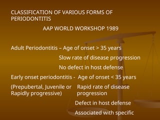 CLASSIFICATION-OF-GINGIVAL AND PERIODONTALDISEASES.ppt