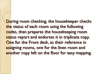 classification-of-guestrooms and details | PPT