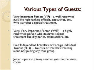 classification-of-guestrooms and details | PPT