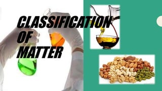 Classification of Matter (General Chemistry) | PPT