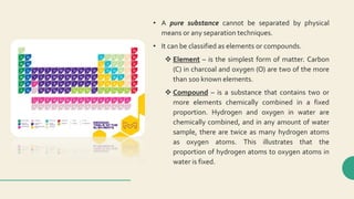 Classification of Matter (General Chemistry) | PPT