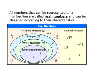 Classification Of Numbers And Variables And Expression | PPT ...