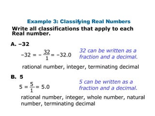 Classification Of Numbers And Variables And Expression | PPT ...
