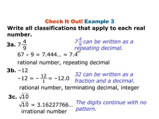 Classification Of Numbers And Variables And Expression | PPT ...