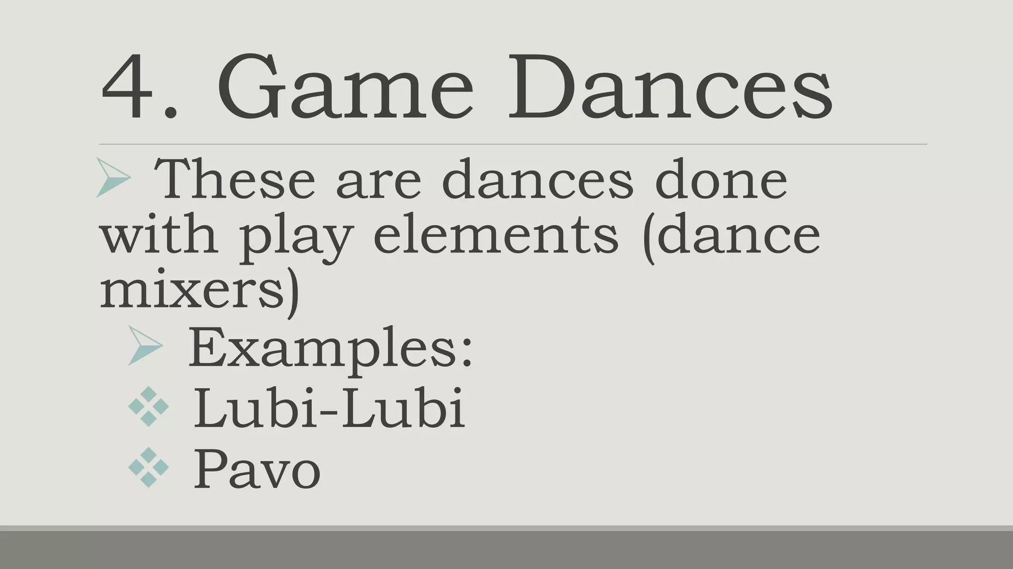 Classification of-philippine-folk-dances | PPTX