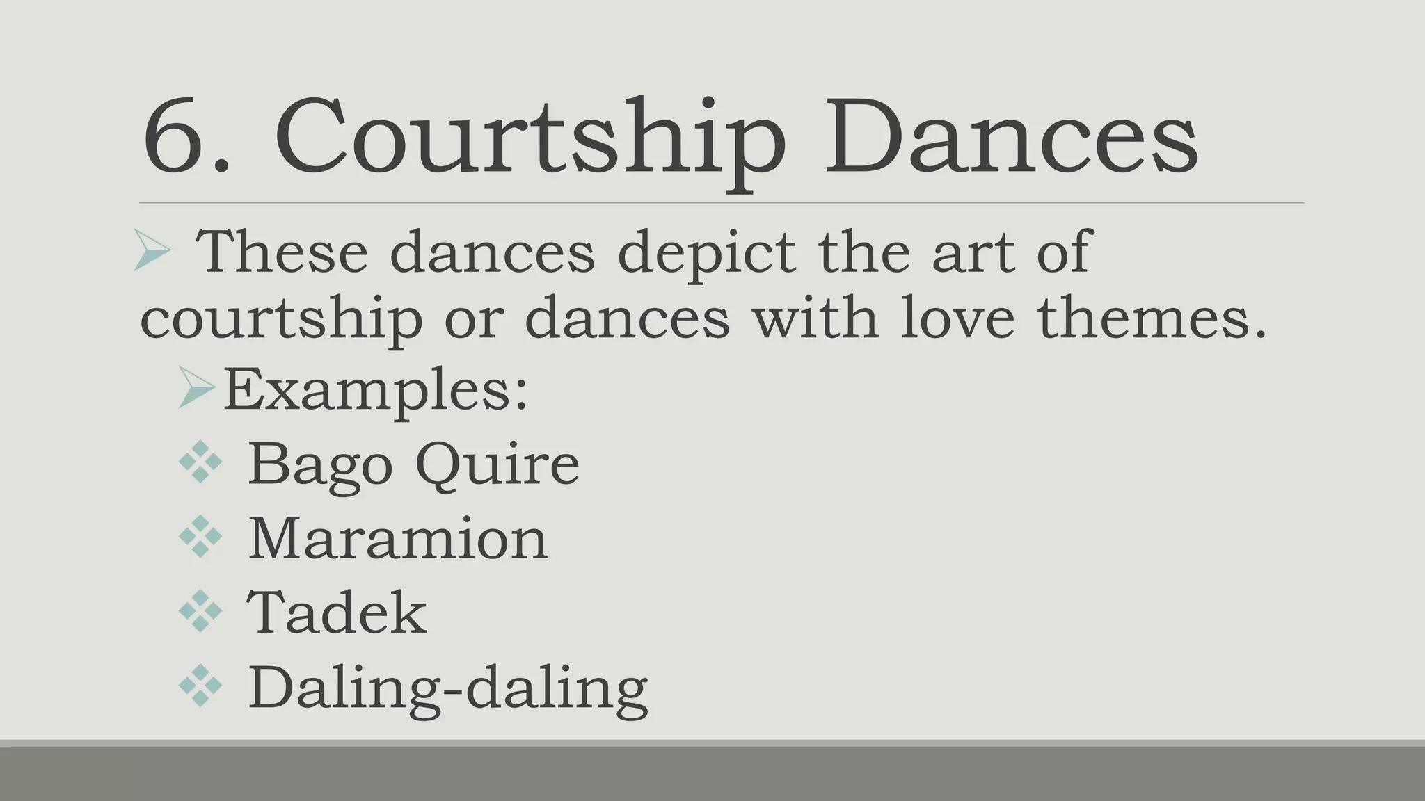 Classification of-philippine-folk-dances | PPTX