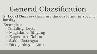 Classification of-philippine-folk-dances | PPTX