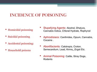 CLASSIFICATION-OF-POISONS.ppt , | PPT