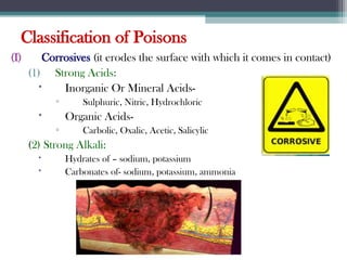 CLASSIFICATION-OF-POISONS.ppt , | PPT