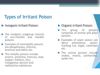 CLASSIFICATION-OF-POISONS.ppt , | PPT