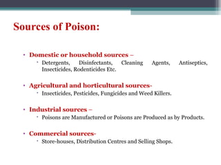 CLASSIFICATION-OF-POISONS.ppt , | PPT
