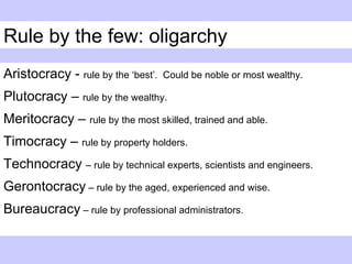 Classification of political ideas | PPT