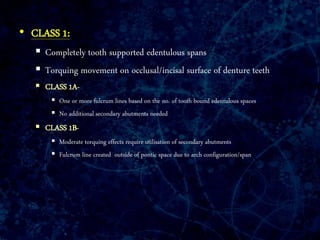 Classification of Partially Edentulous Arches | PPTX
