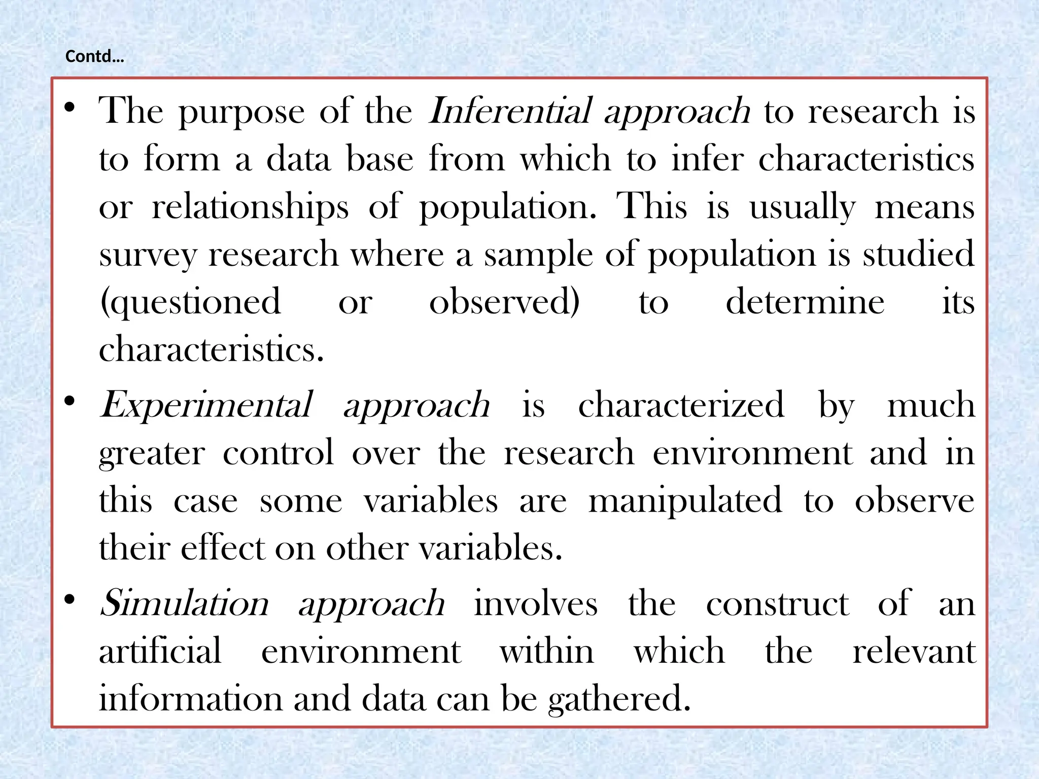 Classification-of-Research notes for revision | PPTX | Science