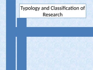 Classification-of-Research notes for revision | PPTX | Science
