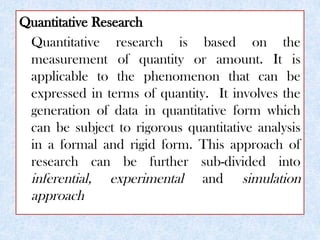Classification-of-Research notes for revision | PPTX | Science
