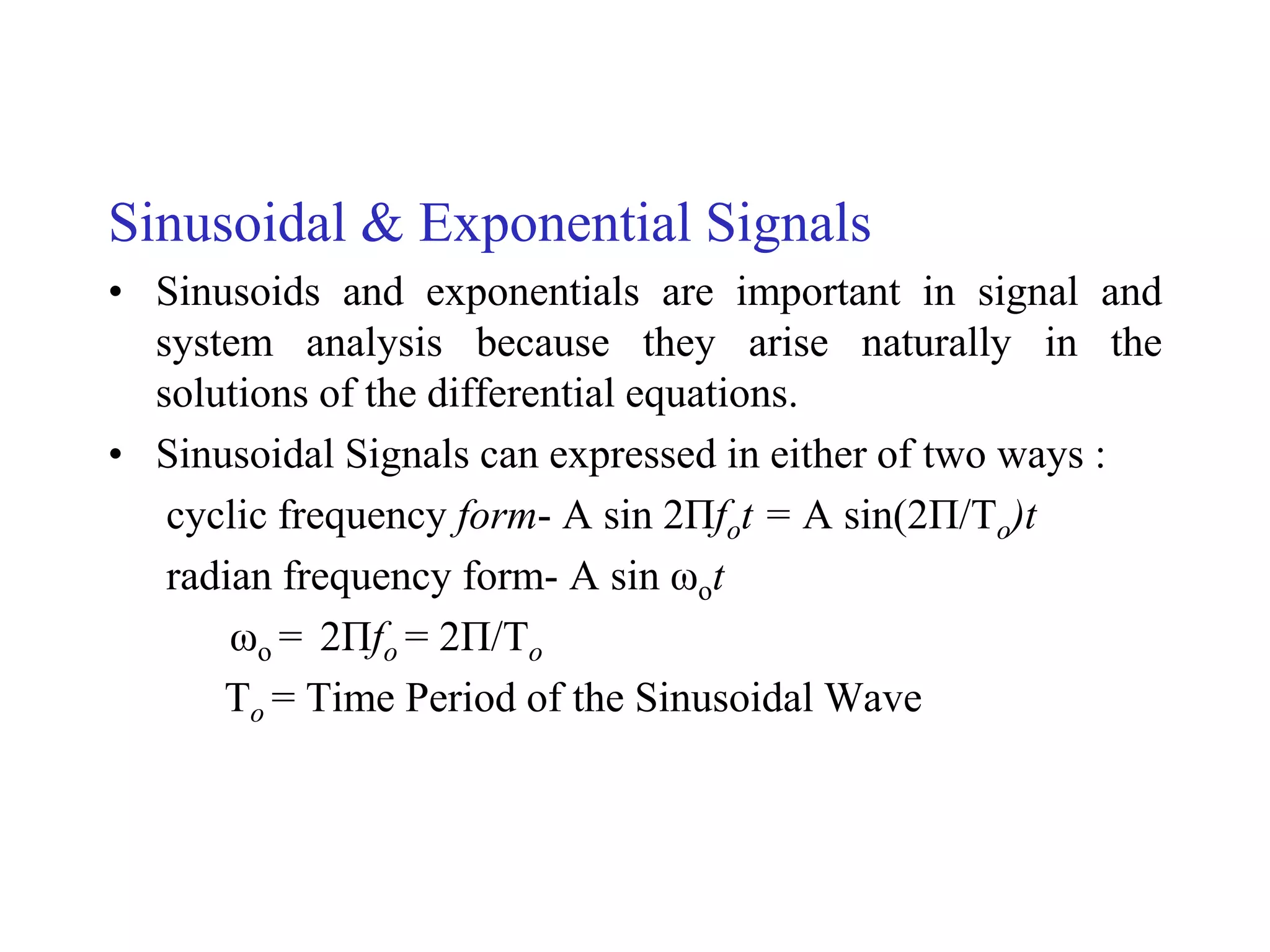 Classification of-signals-systems-ppt | PPT