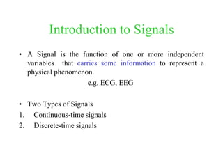 Classification of-signals-systems-ppt | PPT