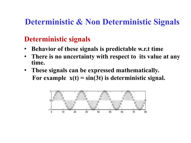 Classification of-signals-systems-ppt | PPT | Physics | Science